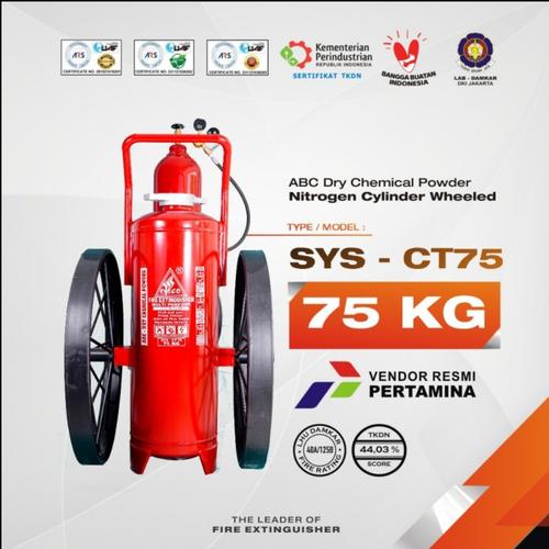 Jual APAR APAB Powder 75Kg ABC Dry Chemical Powder N.C.W - Alat Pemadam ...