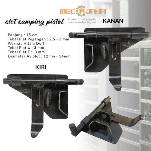 Jual grendel/Slot pintu pagar besi model pistol - Kanan - Kab. Tegal ...