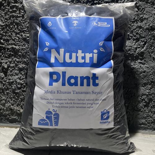Jual media tanam NUTRIPLANT sayur fermentasi steril besar kemasan 15 kg ...
