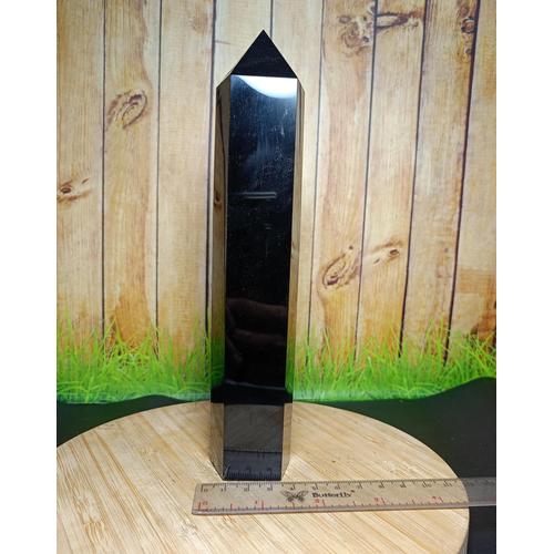 Jual Natural Pointer / Tower Black Obsidian Big (10) - Jakarta Barat ...
