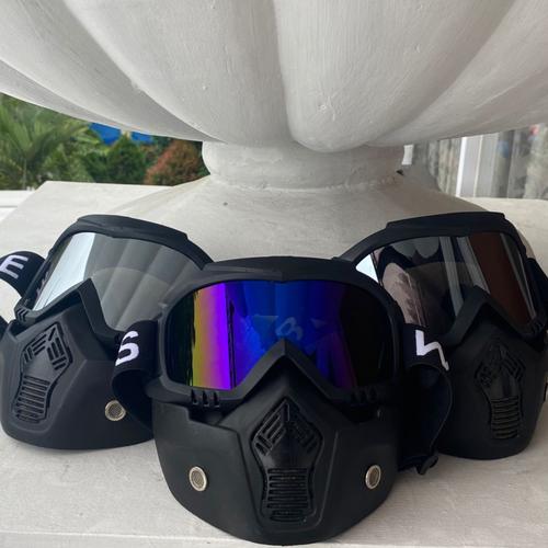 Promo Google Mask Helm Osbe Premium - Bermacam warna - Smoke - Kota ...