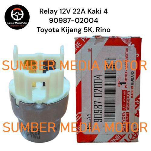 Jual Toyota Relay 90987-02004 - 12V - 22A Kaki 4 Bulat Toyota Dyna Rino ...