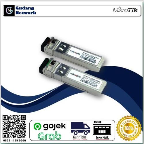 Jual Mikrobits SFP Transceiver SFP-10G-BD-SM-40KM 1 PAIR - Jakarta ...