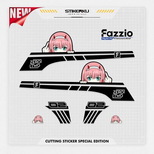 Jual STICKER CUTTING FAZZIO 125 MOTIF TOKYO GHOUL / STIKER CUTING ...
