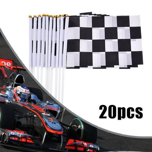 Jual Bendera Balap Race Hand bendera Race Racing Checkered bendera ...