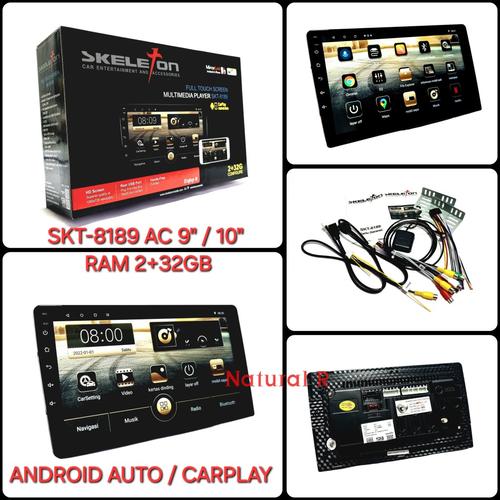Jual HEADUNIT ANDROID SKELETON SKT-8189 9 INCH / 10 INCH RAM 2+32GB ...
