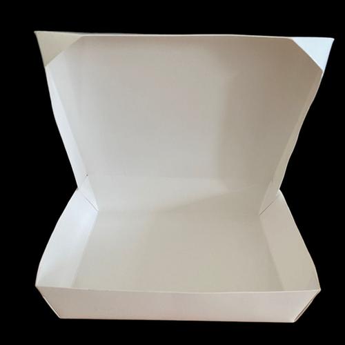 Jual Paper Lunch Box Ivory / Kotak Makanan Kertas Putih Uk.XL - Kota ...