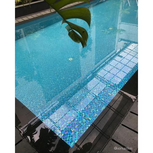 Jual Mosaic Venus Type Neo Rainbow Aqua Marine - Venus Tiles - Kota ...
