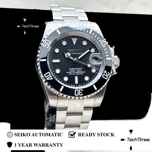 Jual Seiko Submariner Mod NH35 Automatic Seiko Mod / Seikomod - Marine Master, Jubilee - Kota ...