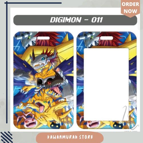 Jual ID Card Holder Digimon Adventure / Name Tag Anime Digimon ...