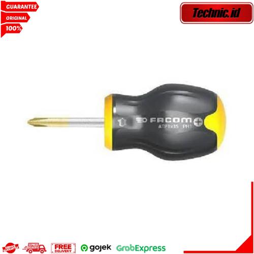 Jual Facom Obeng Stubby Plus 35 Mm Ph2 ATP2X35 Screwdriver Stubby Set ...