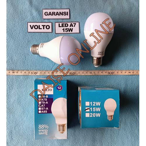Jual LAMPU LED A7 15W VOLTO SNI GARANSI - Kab. Sidoarjo - DAISE ONLINE | Tokopedia