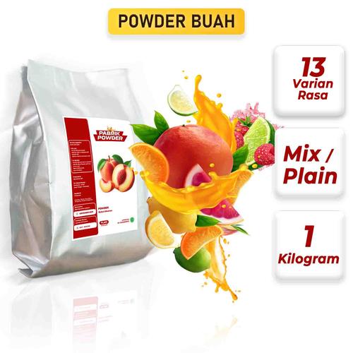 Promo Powder Buah 1000 Gram Plain, Bubuk Minuman Aneka Buah - Avocado G ...