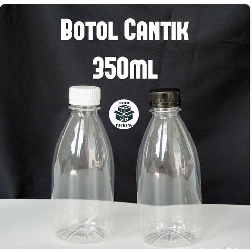 Jual Botol Cantik 350ml 350 ml / Botol Minum Plastik Pakai - tutup ...