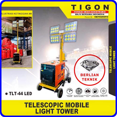 Jual Tower Light 4 x 400 Watt Tigon TLT 44 LED Telescopic Mobile Light ...