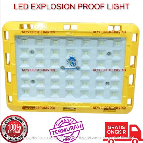Jual Lampu Sorot YAMING Flood Light Explosion Proof SLIM SQ LED 100W ...