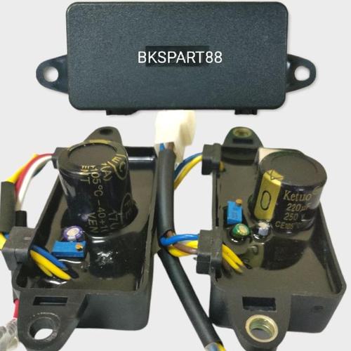 Jual AVR Kotak/Plastik 250Volt, 220Uf untuk Genset 2000-3000 watt ...