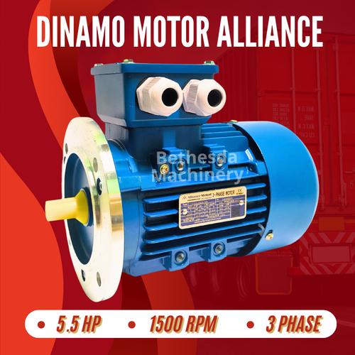 Jual Dinamo 5.5HP Dinamo Motor 5.5 HP Motor Alliance 4KW 1500RPM 3Phase ...