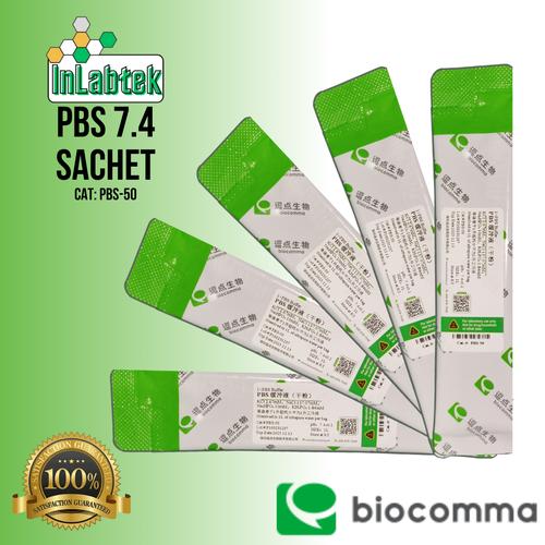 Jual PBS 1X (Phosphate Buffered Saline) Buffer Sachet Bubuk Satuan pH 7 ...