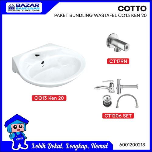 Promo Cotto - Paket Bundling Washtafel / Wastafel / Basin C013 C0 13 ...
