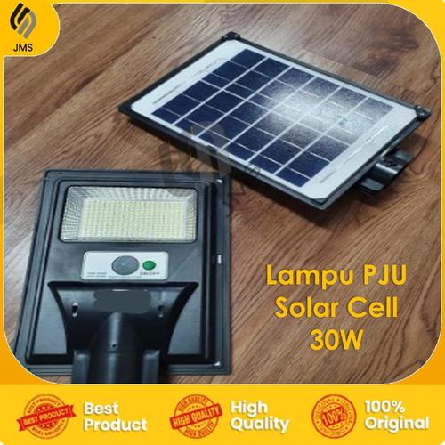 Jual Lampu PJU Solar Cell 30w Tenaga Surya 30 W 30Watt CAHAYA PUTIH ...