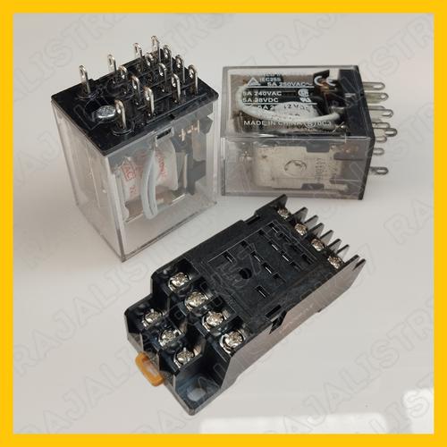 Jual RELAY MY4 12V OMRON 14 PIN - Socket MY4 - Kota Denpasar ...