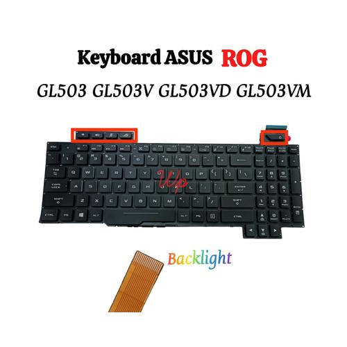 Jual Keyboard laptop Asus ROG Strix GL503 GL703 GL503V GL503VD GL503VD ...