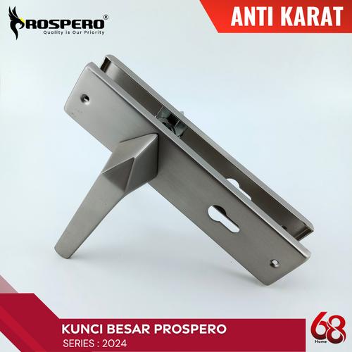 Jual Kunci Pintu Besar Set PROSPERO Premium Handle Pintu Minimalis Gagang Pintu Set Komplit ...