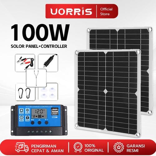 Jual 60W/100W SOLAR PANEL PANEL SURYA 0 TAGIHAN LISTRIK PEMBANGKIT ...