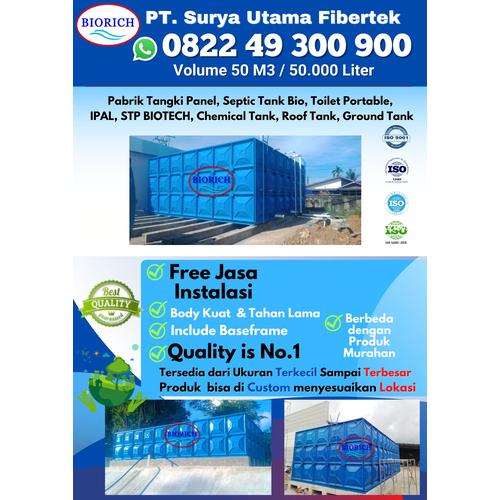Jual Panel Tank - Tangki Air FRP - Roof Tank Fiberglass, Tangki FRP ...