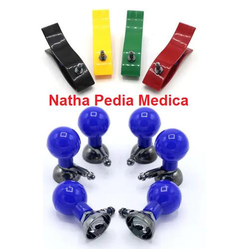 Promo elektroda EKG Klip Clamp Electode ECG Clips bulb lead chest Set ...