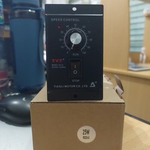 Jual SPEED CONTROL 25 WATT CONTROLLER VARIABLE MOTOR 25W 220V / US-52 ...