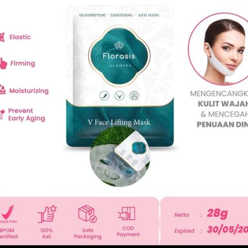 Jual Florasis Masker Wajah dan Dagu Anti Kerut Face Sheet Mask - Kota ...