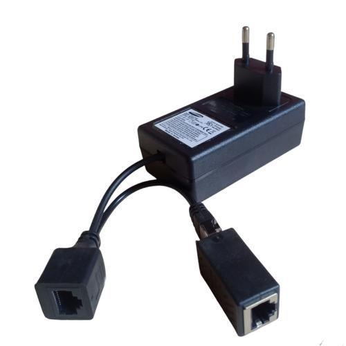 Jual persegi poe adaptor charger 12v 2a 3a ethernet IP kamera over cctv ...