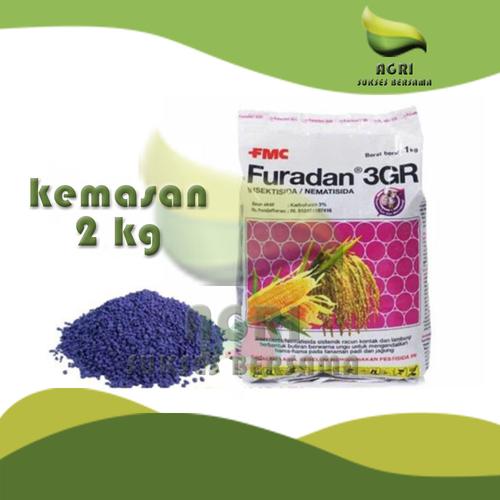 Jual FURADAN 3GR INSEKTISIDA NEMATISIDA PENGENDALI HAMA TANAMAN KEMASAN ...