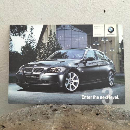 Jual Postcard Jadul | Iklan Pamflet Flyer BMW Seri 3 Indonesia - Kota ...