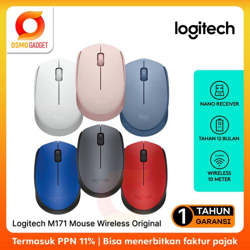 Jual Logitech M171 Mouse Wireless untuk Windows, Mac, ChromeOS Garansi ...
