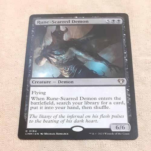 Jual MAGIC THE GATHERING MTG Rune-Scarred Demon - Jakarta Barat - TCG ...