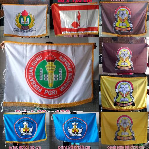 Jual Bendera Ruangan Ruang Sekolah OSIS SMP SMA Rumbai - SMP Polos ...