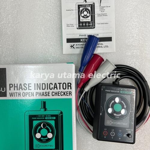 Jual Kyoritsu 8031 3 phase sequence rotation checker alat ukur 3 phase ...