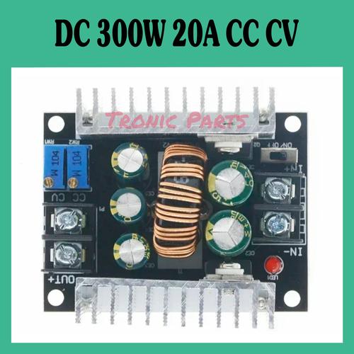 Jual DC Stepdown 20A 300W CC CV Buck Converter Adjustable Module HQ ...