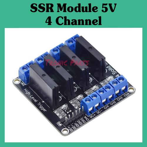 Jual 4 Channel SSR Low Level Solid State Relay Module 5V DC G3MB 202P ...