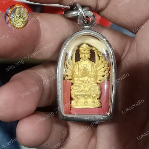 Jual liontin Dewi GUAN YIN DEWA CINTA 1000 TANGAN WARNA EMAS bless LP ...