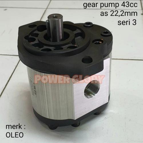 Jual Pompa Hydraulic Gear Pump 43cc, as 22,2mm 3APF43L03P16RSS OLEO - Jakarta Barat - Power ...