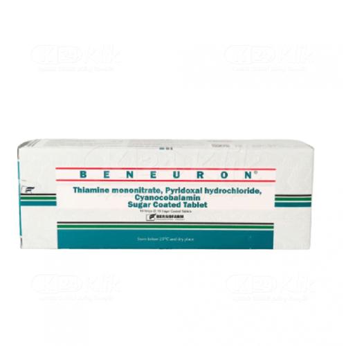 Jual [ BOX ] BENEURON 100 Tablet | Vitamin B1, B6, B12 | Mengatasi ...