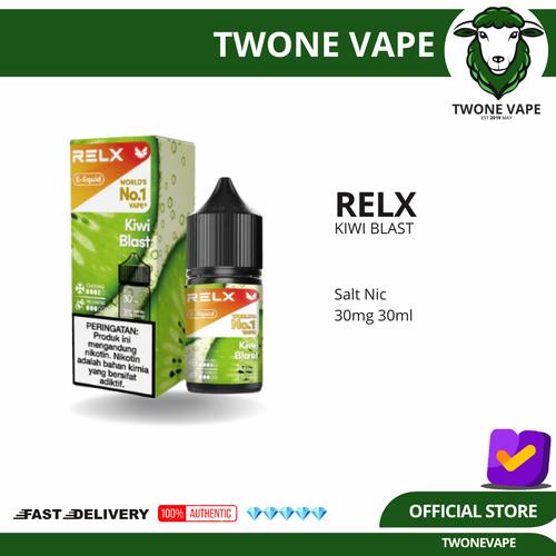 Jual RELX Kiwi Blast Salt Nic 30ML | Authentic by RELX - Kiwi Blast ...