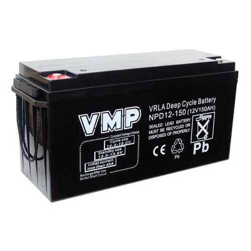 Jual Baterai Deep Cycle VMP 12Volt 12V 150Ah Aki ACCU Kering Solar ...