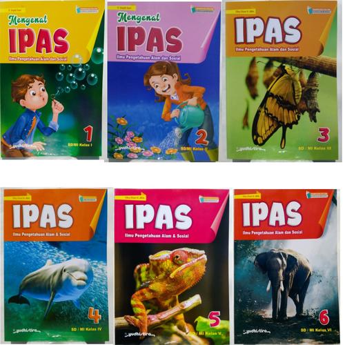 Jual Mengenal IPAS Ilmu Pengetahuan Alam Dan Sosial SD Kelas 1 2 3 4 5 ...