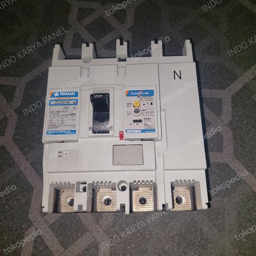 Jual TERASAKI ZS250-NF 200,225,250A 4P 100-500mA ELCB TERASAKI 4P - 250A 4P - Jakarta Pusat ...