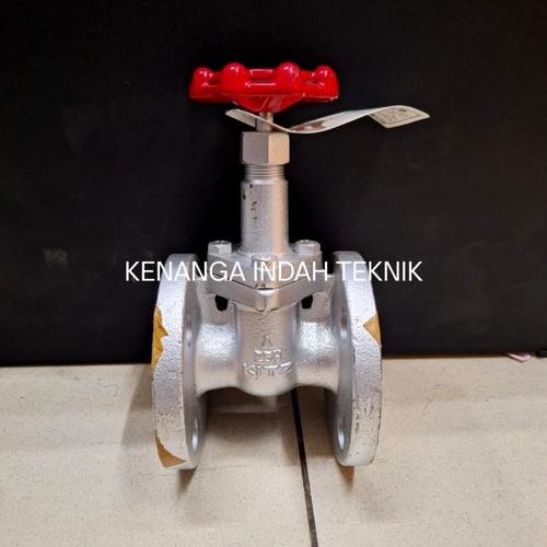 Jual Gate Valve Steam 1" inch Kitz Flange JIS 10K / Ductile Iron DN25 ...